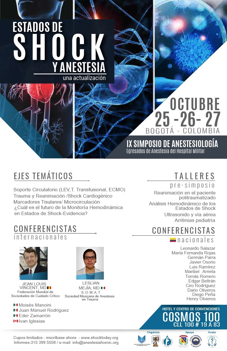 ESTADOS DE SHOCK Y ANESTESIA